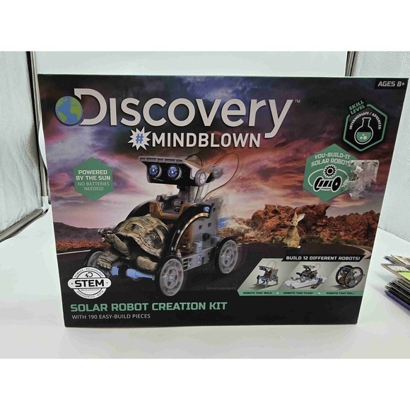 Toys | Discovery Kids Educational Black Robot Creation Kit Stem Toy ...